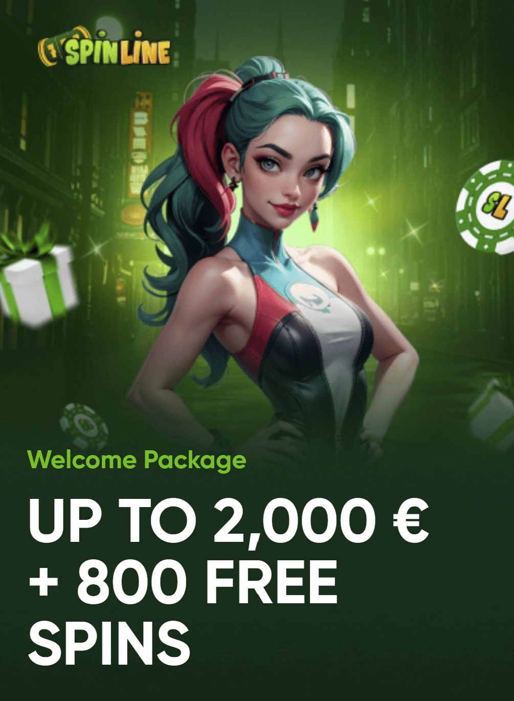 Обзор Spinline | турниры до €500,000 🎰 | kasiino.com